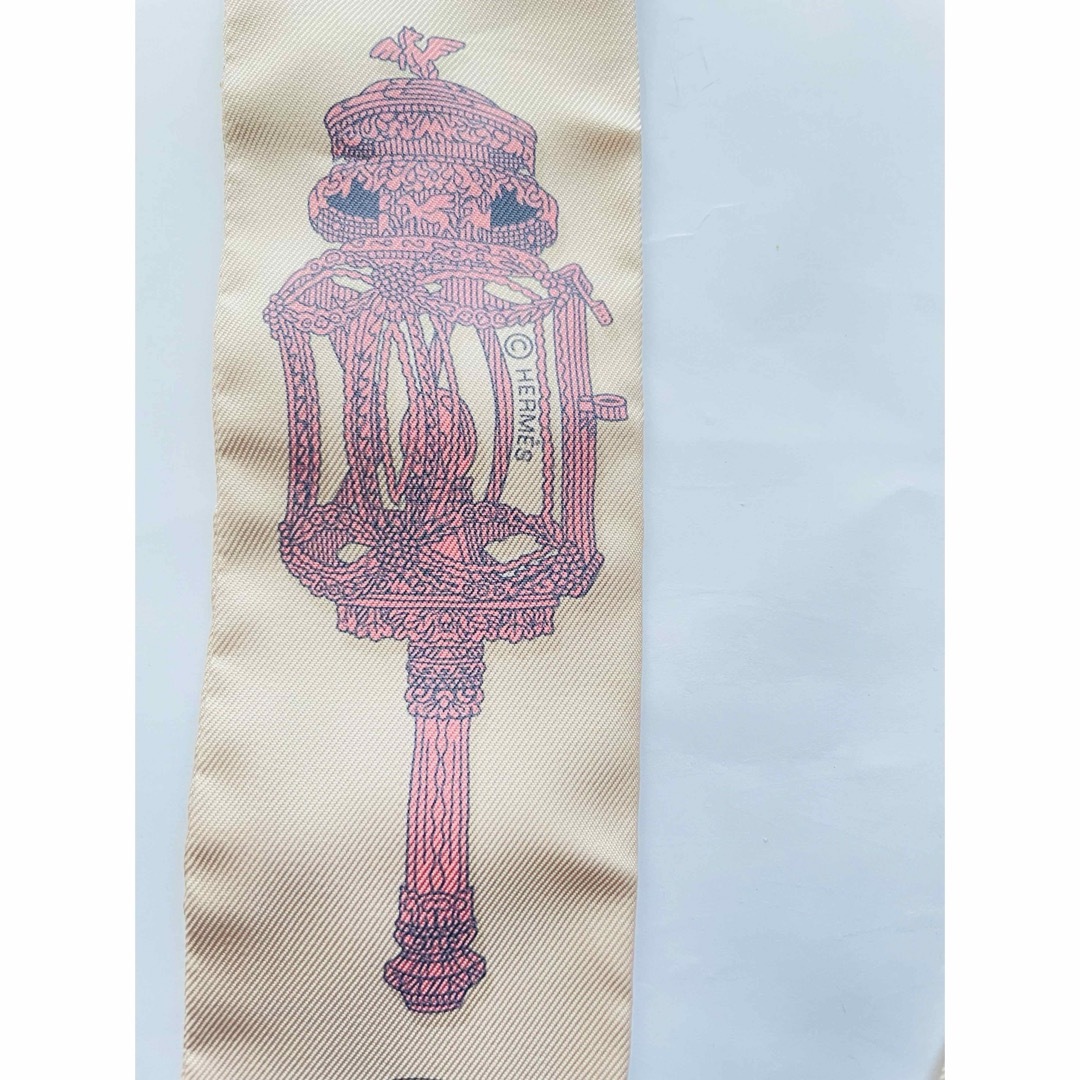 HERMES - エルメス Hermes ツイリー 2本 スカーフ メルヴェイユ HERMES - エルメス Hermes ツイリー 2本 スカーフ メルヴェイユ