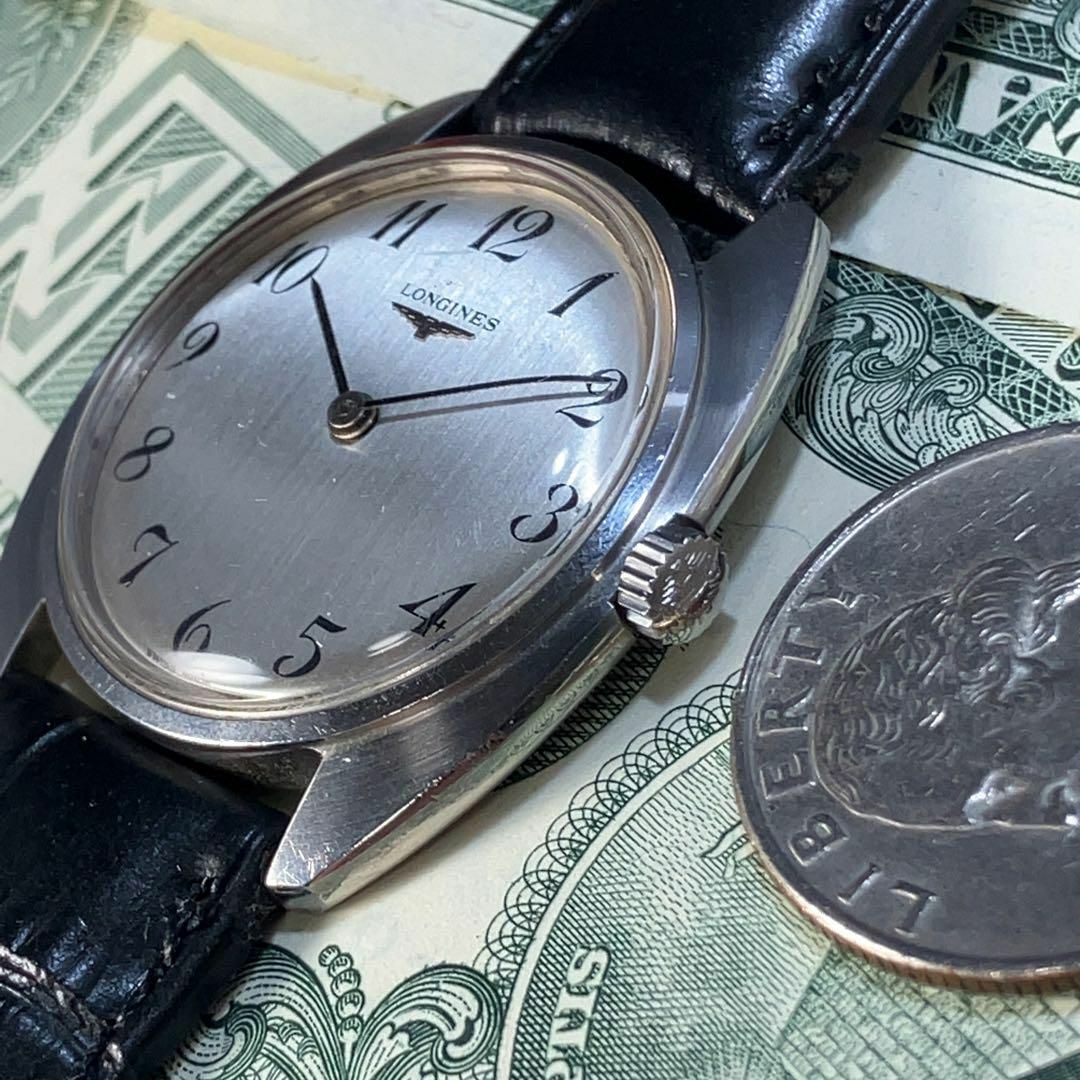 お得ジャンク】メンズアンティークウォッチLonginesロンジン手 お得ジャンク】メンズアンティークウォッチLonginesロンジン手