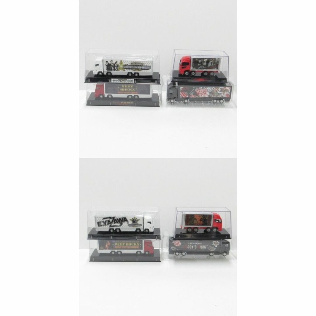 矢沢永吉 ツアートラックミニカー 4台セット の通販 by くじら 矢沢永吉 ツアートラックミニカー 4台セット の通販 by くじら