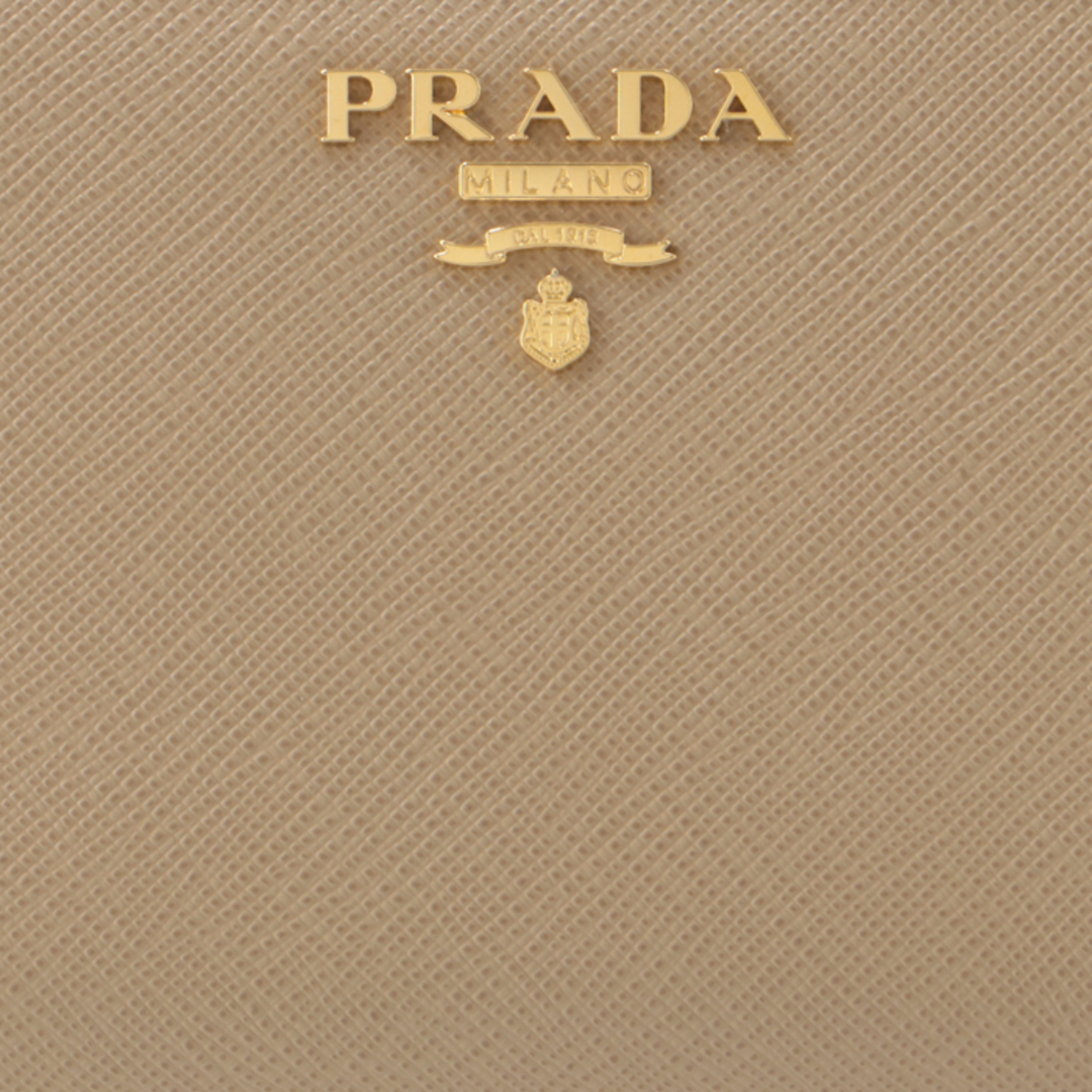 PRADA - プラダ PRADA 財布 二つ折り サフィアーノ メタル PRADA - プラダ PRADA 財布 二つ折り サフィアーノ メタル