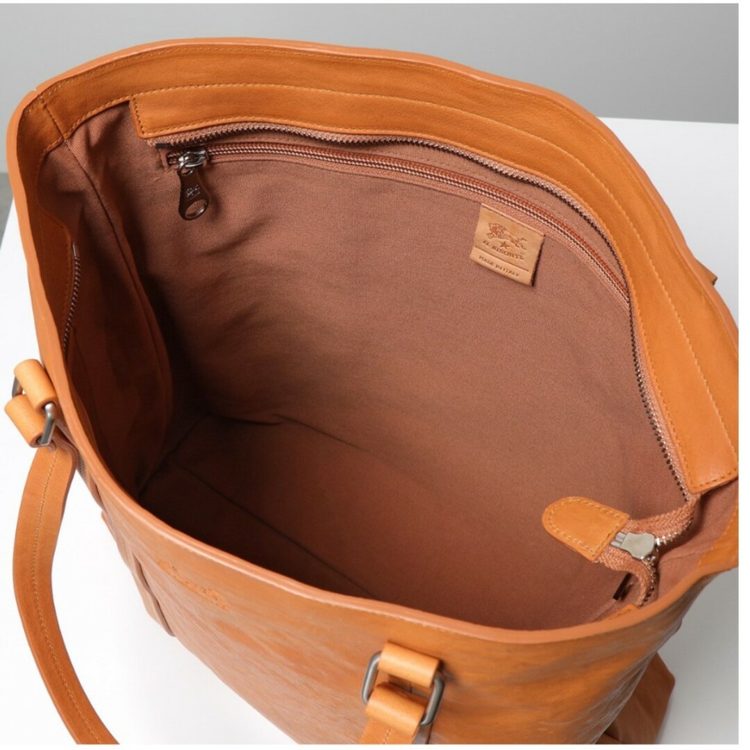 IL BISONTE - 新品 イルビゾンテ 本革 レザー バッグ トート IL BISONTE - 新品 イルビゾンテ 本革 レザー バッグ トート