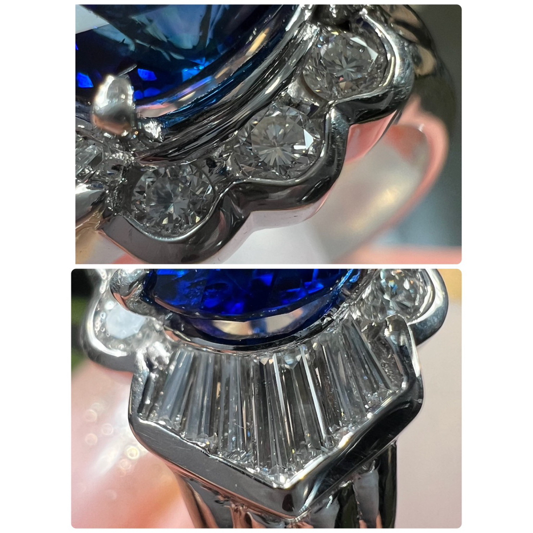 ⬜︎ 天然 サファイアリング 1.82ct リング プラチナ ⬜︎ 天然 サファイアリング 1.82ct リング プラチナ