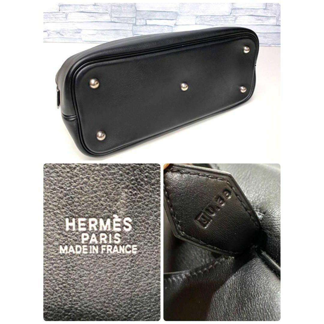 HERMES - 数回・極美品 エルメス ボリード30 1923 ブラック HERMES - 数回・極美品 エルメス ボリード30 1923 ブラック