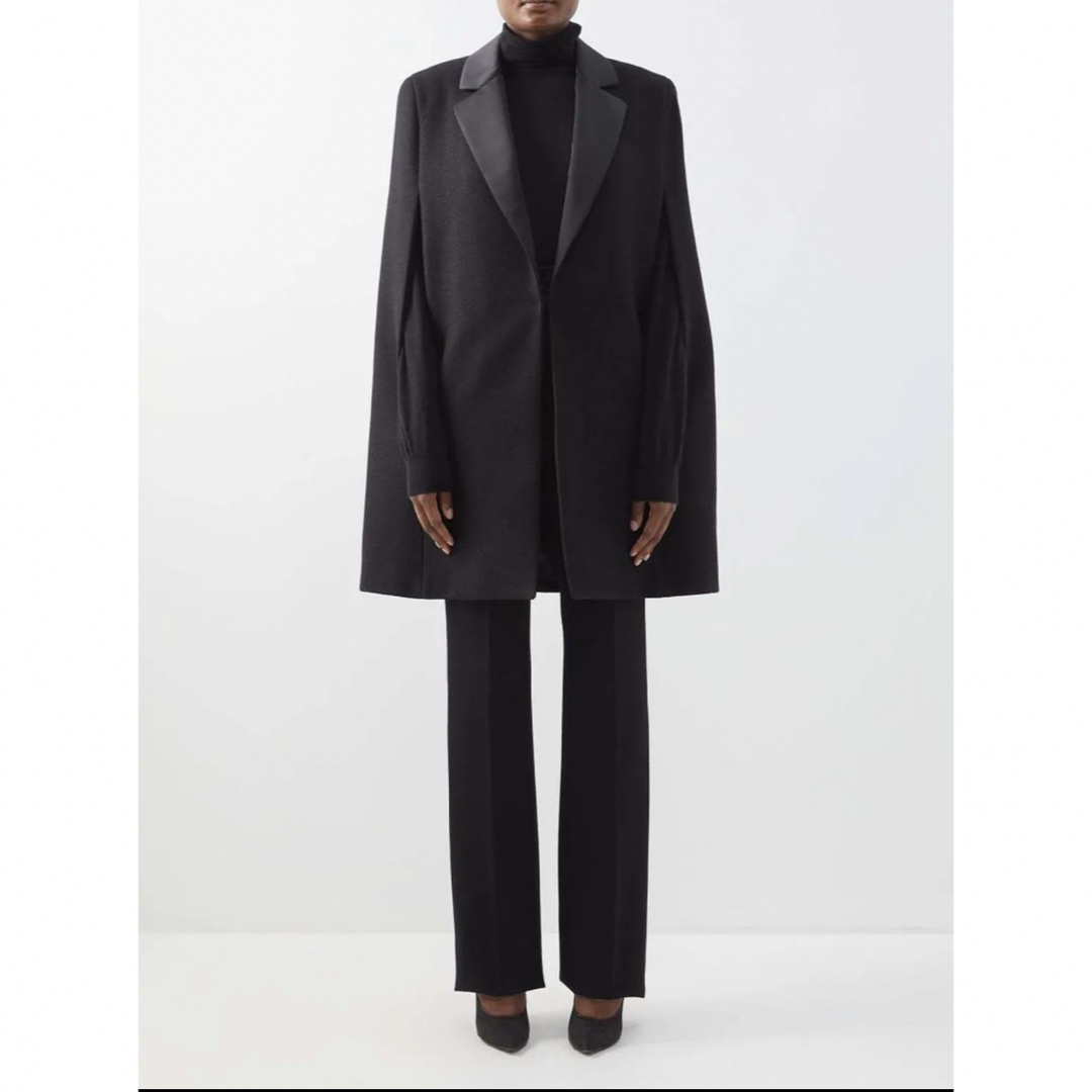 SAINT LAURENT - 【サンローラン】ケープ型ジャケット SAINT LAURENT - 【サンローラン】ケープ型ジャケット