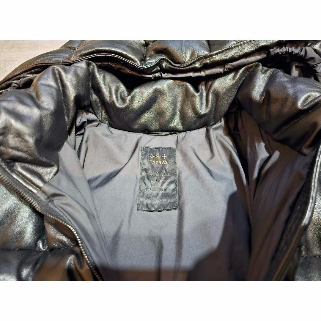 TATRAS - TATRAS ラムレザー ダウンジャケット XL 希少サイズ4 TATRAS - TATRAS ラムレザー ダウンジャケット XL 希少サイズ4