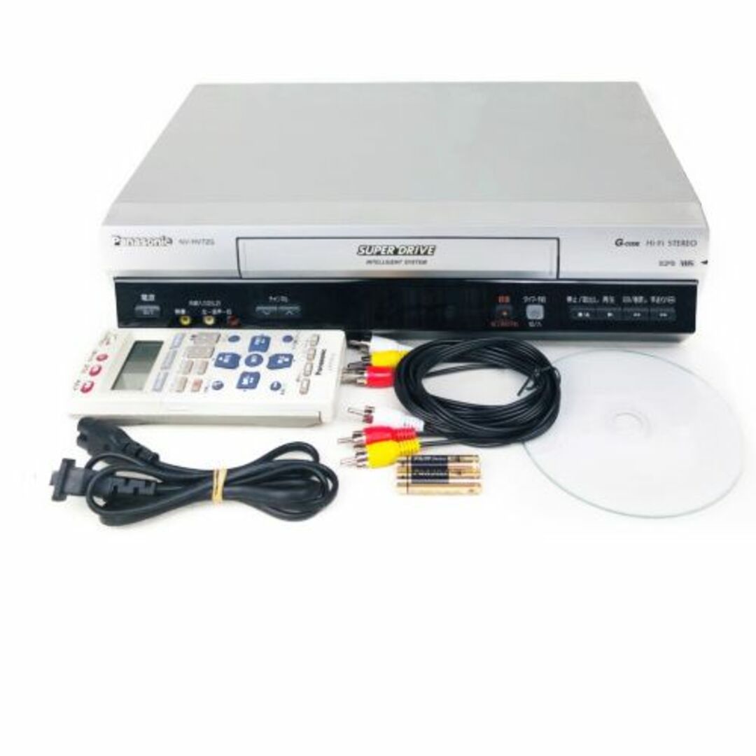 Panasonic - 完動品 美品 パナソニック ビデオデッキ NV-HV72G-S Panasonic - 完動品 美品 パナソニック ビデオデッキ NV-HV72G-S