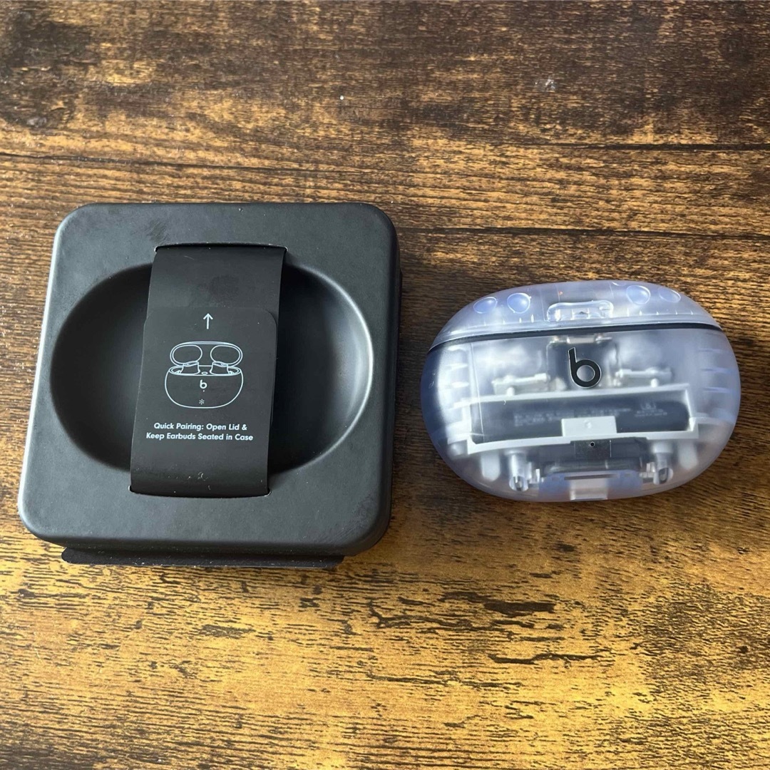 純正Beats Studio Buds + トランスペアレント スケルトン 純正Beats Studio Buds + トランスペアレント スケルトン