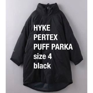 HYKE - 【新品 未使用】HYKE PERTEX PUFF PARKA 黒 size 4の通販 HYKE - 【新品 未使用】HYKE PERTEX PUFF PARKA 黒 size 4の通販