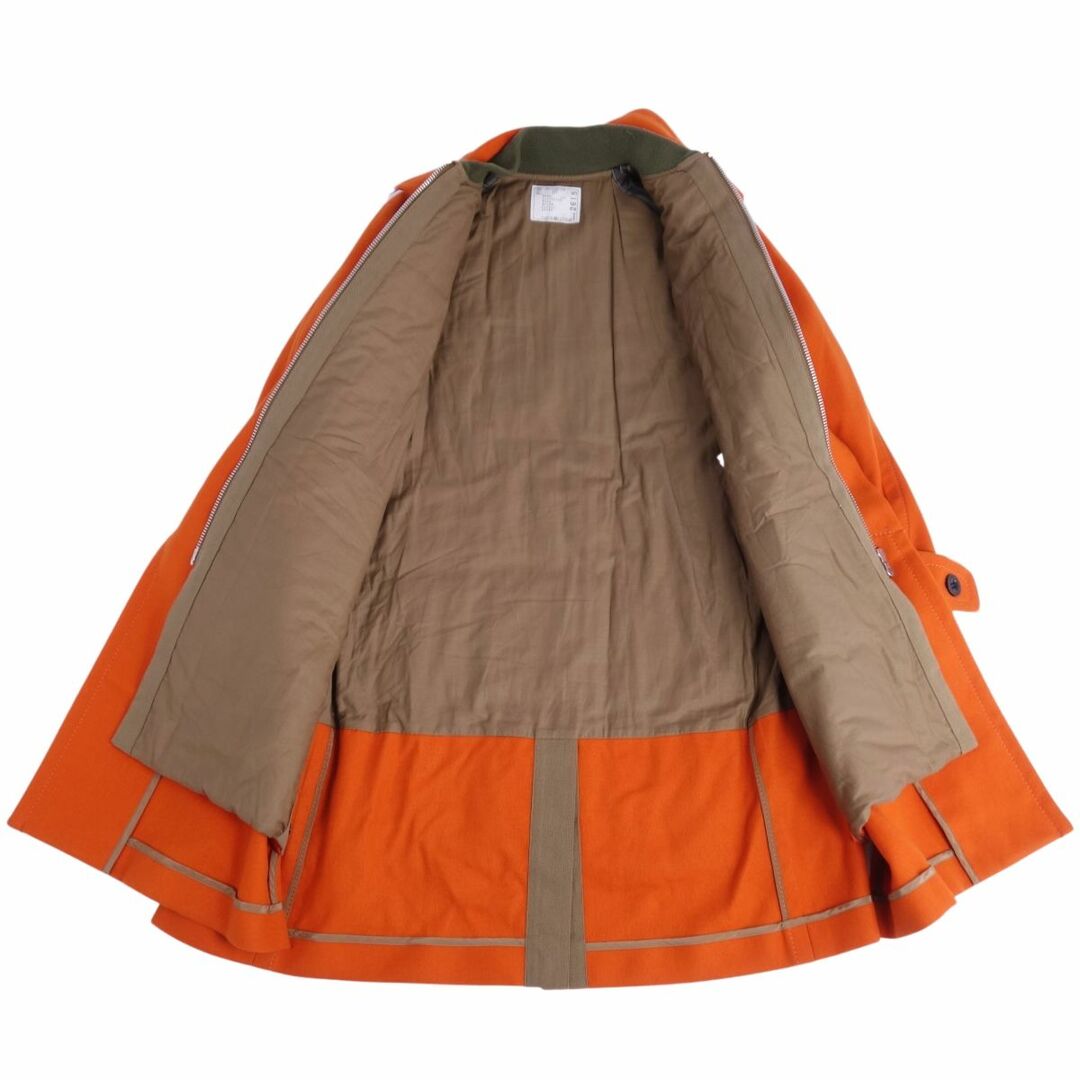 sacai - 極美品 サカイ Sacai コート 21AW ステンカラーコート sacai - 極美品 サカイ Sacai コート 21AW ステンカラーコート