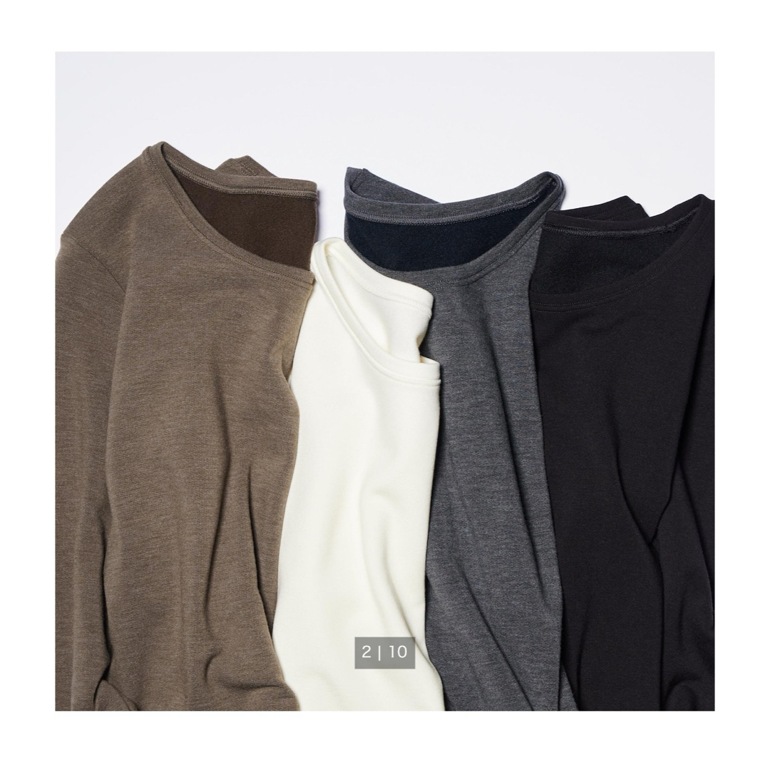UNIQLO - ユニクロ ヒートテックウルトラウォームクルーネックT UNIQLO - ユニクロ ヒートテックウルトラウォームクルーネックT