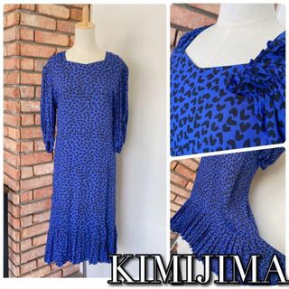YUKIKO KIMIJIMA - 美品1・2回 キミジマ ブティック 高級 YUKIKO KIMIJIMA - 美品1・2回 キミジマ ブティック 高級