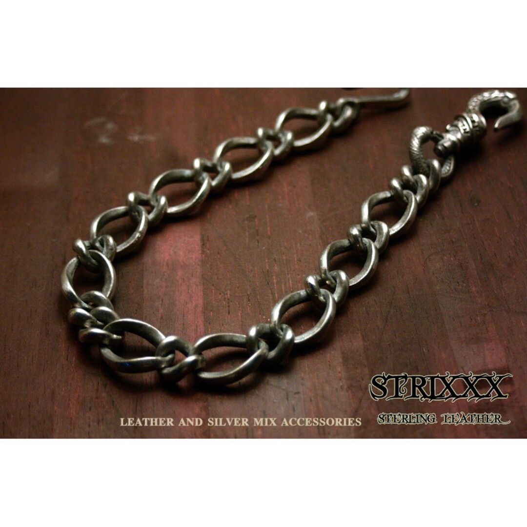 04 45センチ大コマ1stウォレットチェーン ショート STRIXXXの 04 45センチ大コマ1stウォレットチェーン ショート STRIXXXの