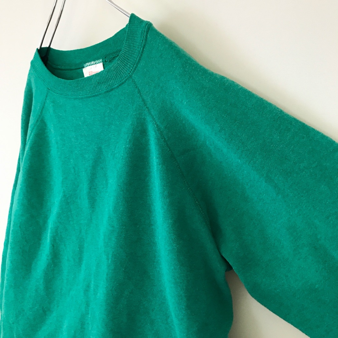 Hanes - Hanes SPORT ☆90s USA製☆ラグランスウェット☆無地 Hanes - Hanes SPORT ☆90s USA製☆ラグランスウェット☆無地