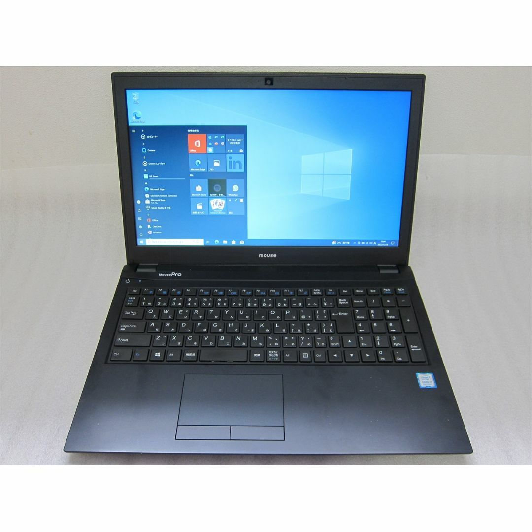 マウスCore i7-8550U/8GB/SSD480GB/15.6型フルHD マウスCore i7-8550U/8GB/SSD480GB/15.6型フルHD