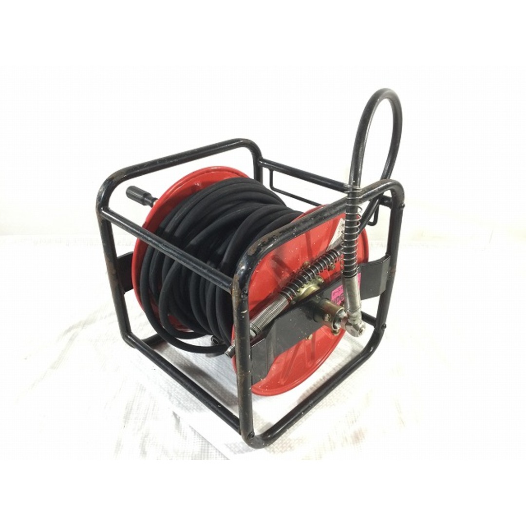 ☆中古品☆SEIWA セイワ ホースドラム HD60 高圧ホース 9M 180 ☆中古品☆SEIWA セイワ ホースドラム HD60 高圧ホース 9M 180