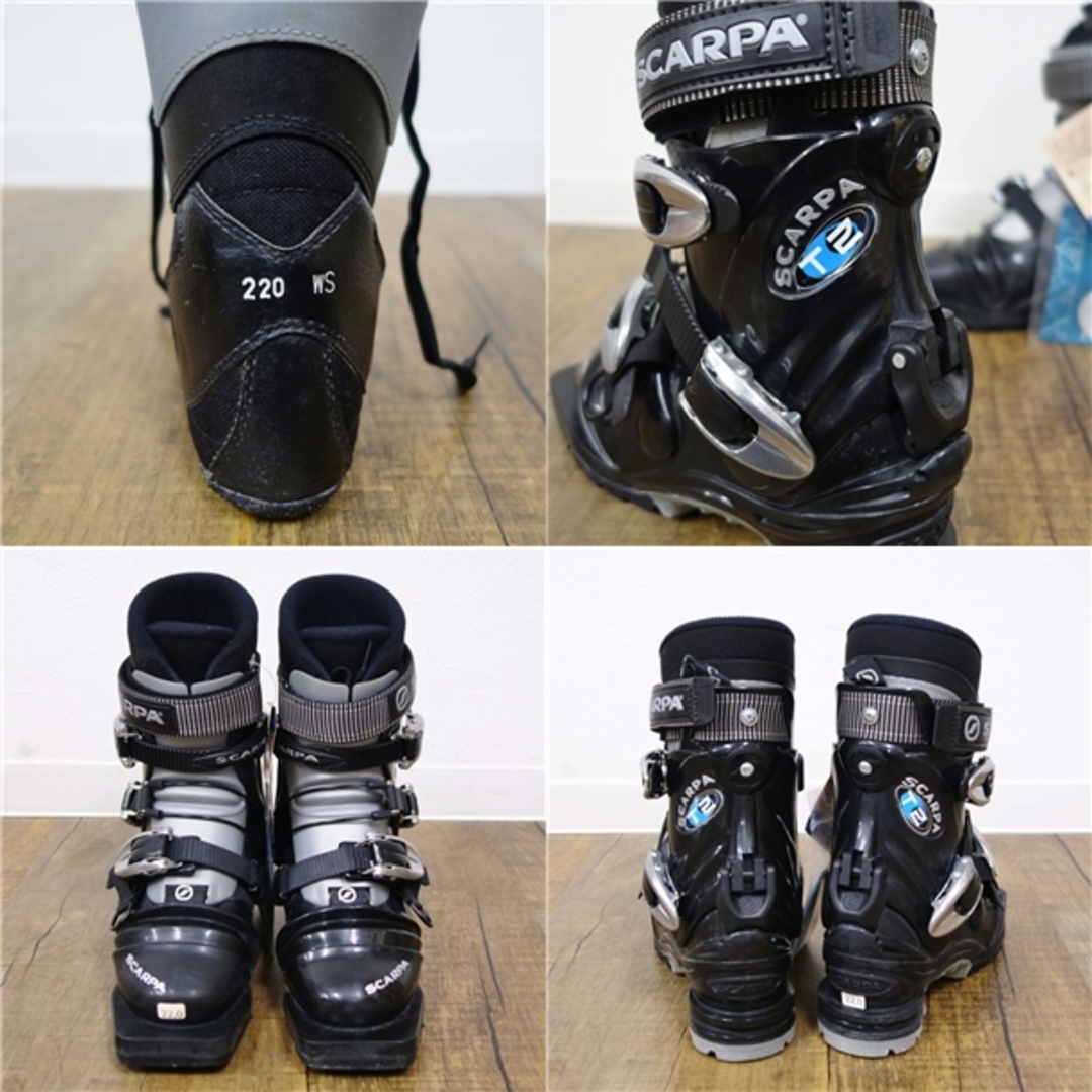 SCARPA - 未使用 スカルパ SCARPA テレマーク スキー ブーツ T2 SCARPA - 未使用 スカルパ SCARPA テレマーク スキー ブーツ T2