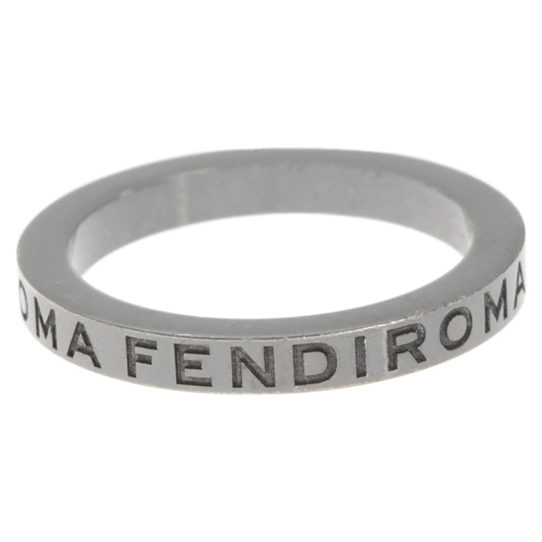 FENDI - FENDI フェンディ シグネチャーリング OB3822 シルバー FENDI - FENDI フェンディ シグネチャーリング OB3822 シルバー