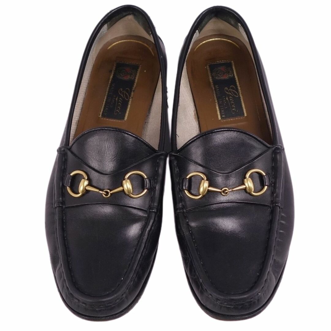 グッチ GUCCI ローファー モカシン ホースビット カーフレザー グッチ GUCCI ローファー モカシン ホースビット カーフレザー