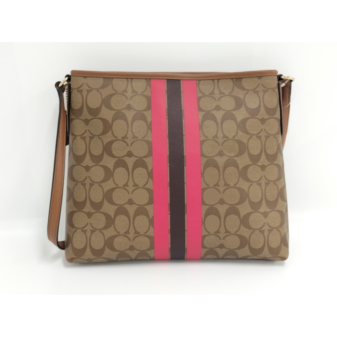 COACH - COACH ヴァーシティ ショルダーバッグ シグネチャー COACH - COACH ヴァーシティ ショルダーバッグ シグネチャー