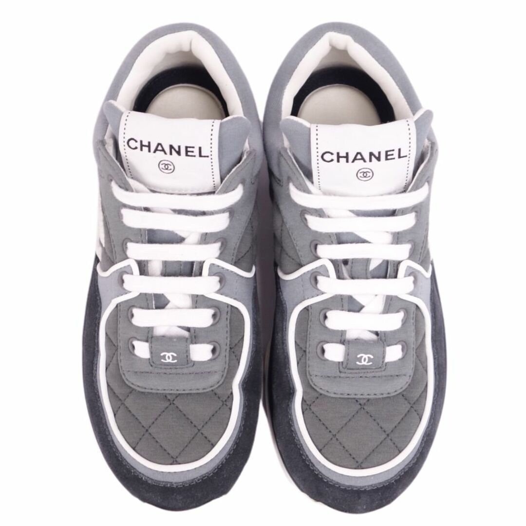 CHANEL - 美品 シャネル CHANEL スニーカー 23SS G40184 CHANEL - 美品 シャネル CHANEL スニーカー 23SS G40184