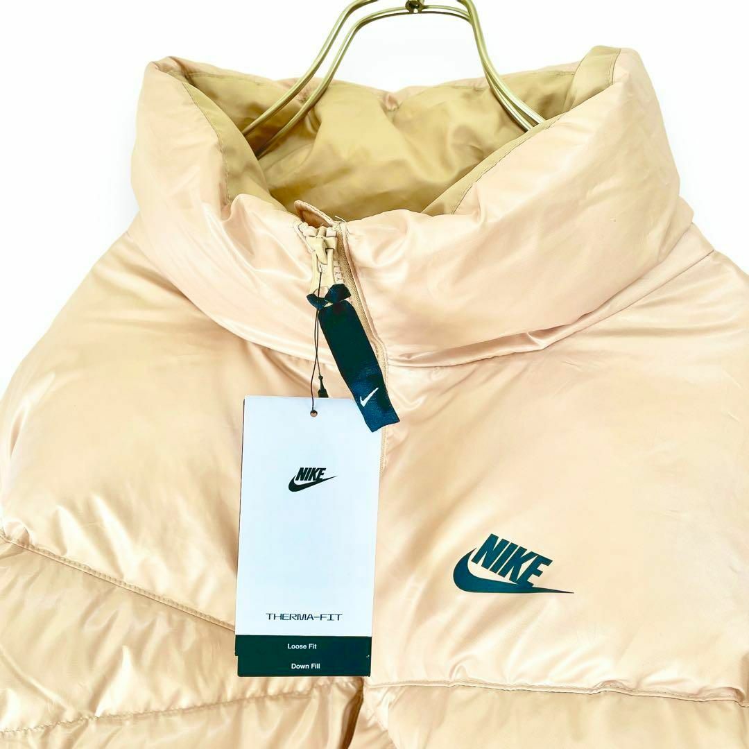 NIKE - 新品 ナイキ ダウンジャケット NIKE THERMA-FIT ゴールド NIKE - 新品 ナイキ ダウンジャケット NIKE THERMA-FIT ゴールド