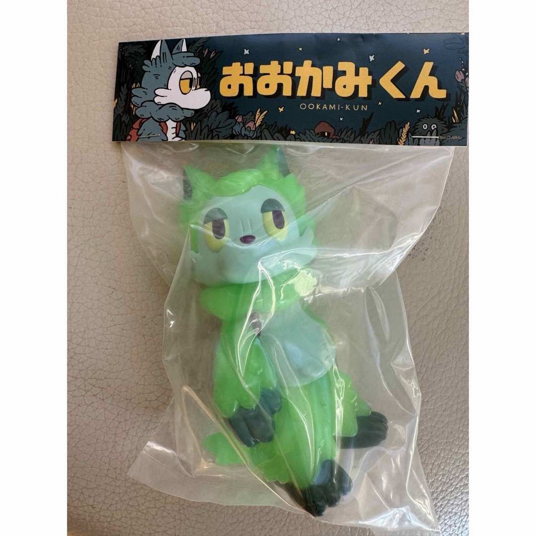 あらいきりこ おおかみくん MYSTERY GREEN ソフビの通販 by あらいきりこ おおかみくん MYSTERY GREEN ソフビの通販 by