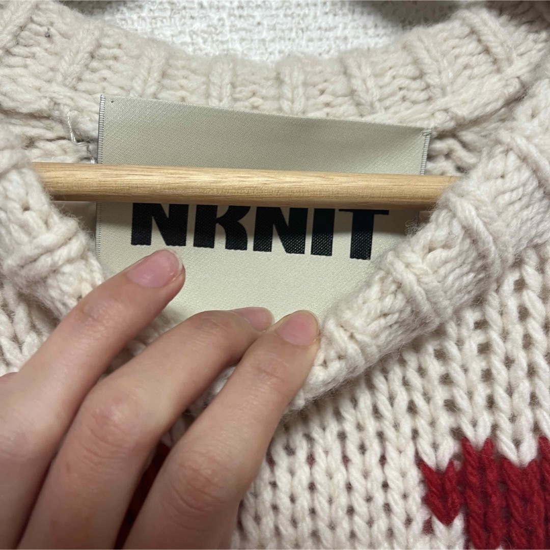 BEAUTY&YOUTH UNITED ARROWS - NKNIT ハート ニット ンニット BEAUTY&YOUTH UNITED ARROWS - NKNIT ハート ニット ンニット