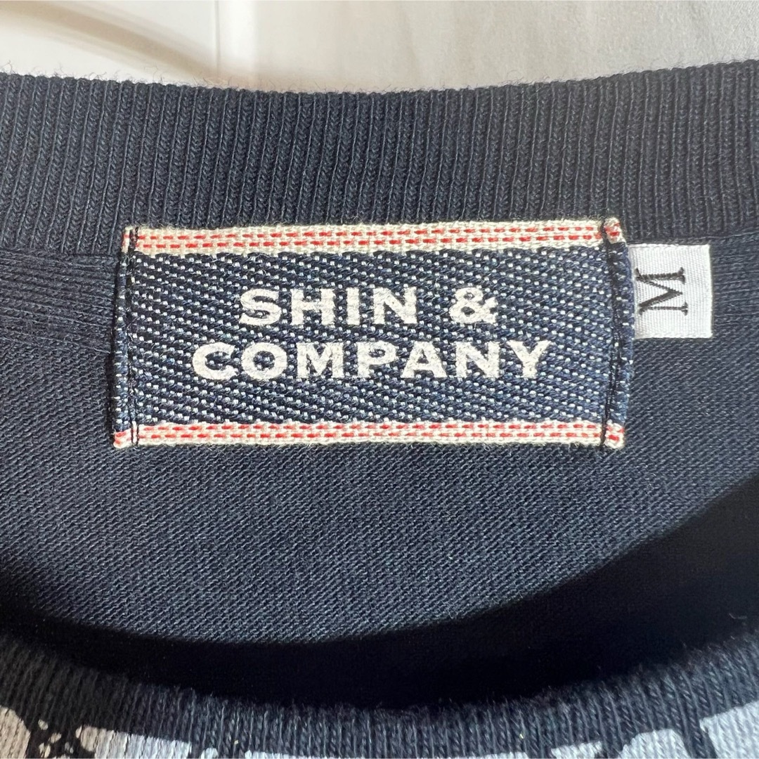 SHIN&COMPANY - 'シンアンドカンパニー' 風流一代 半袖Tシャツ SHIN&COMPANY - 'シンアンドカンパニー' 風流一代 半袖Tシャツ