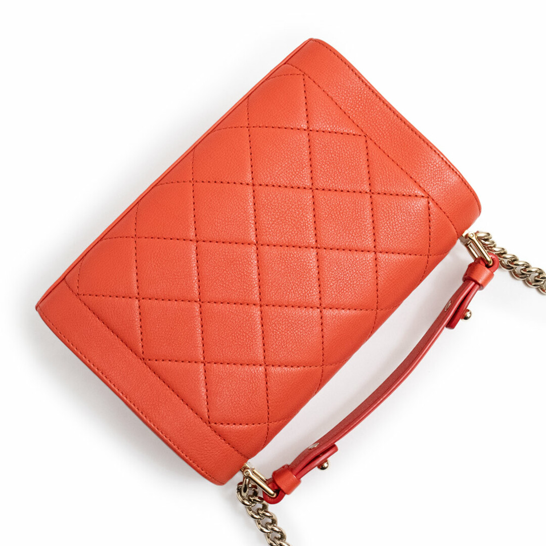 CHANEL - シャネル マトラッセ ラベルクリック シングルフラップ CHANEL - シャネル マトラッセ ラベルクリック シングルフラップ