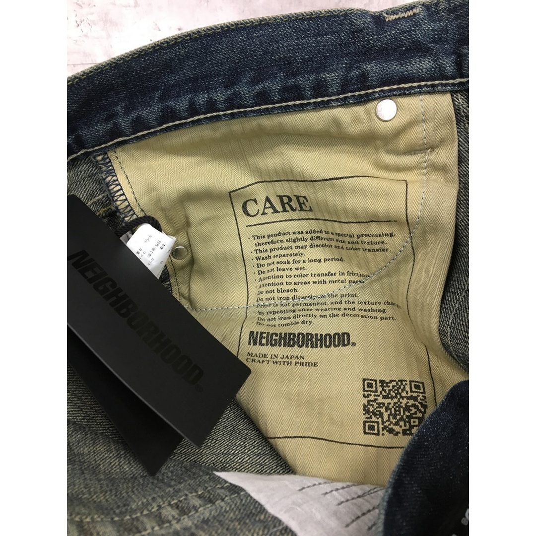 NEIGHBORHOOD - NEIGHBORHOOD SAVAGE DENIM DP NARROW PANTS NEIGHBORHOOD - NEIGHBORHOOD SAVAGE DENIM DP NARROW PANTS