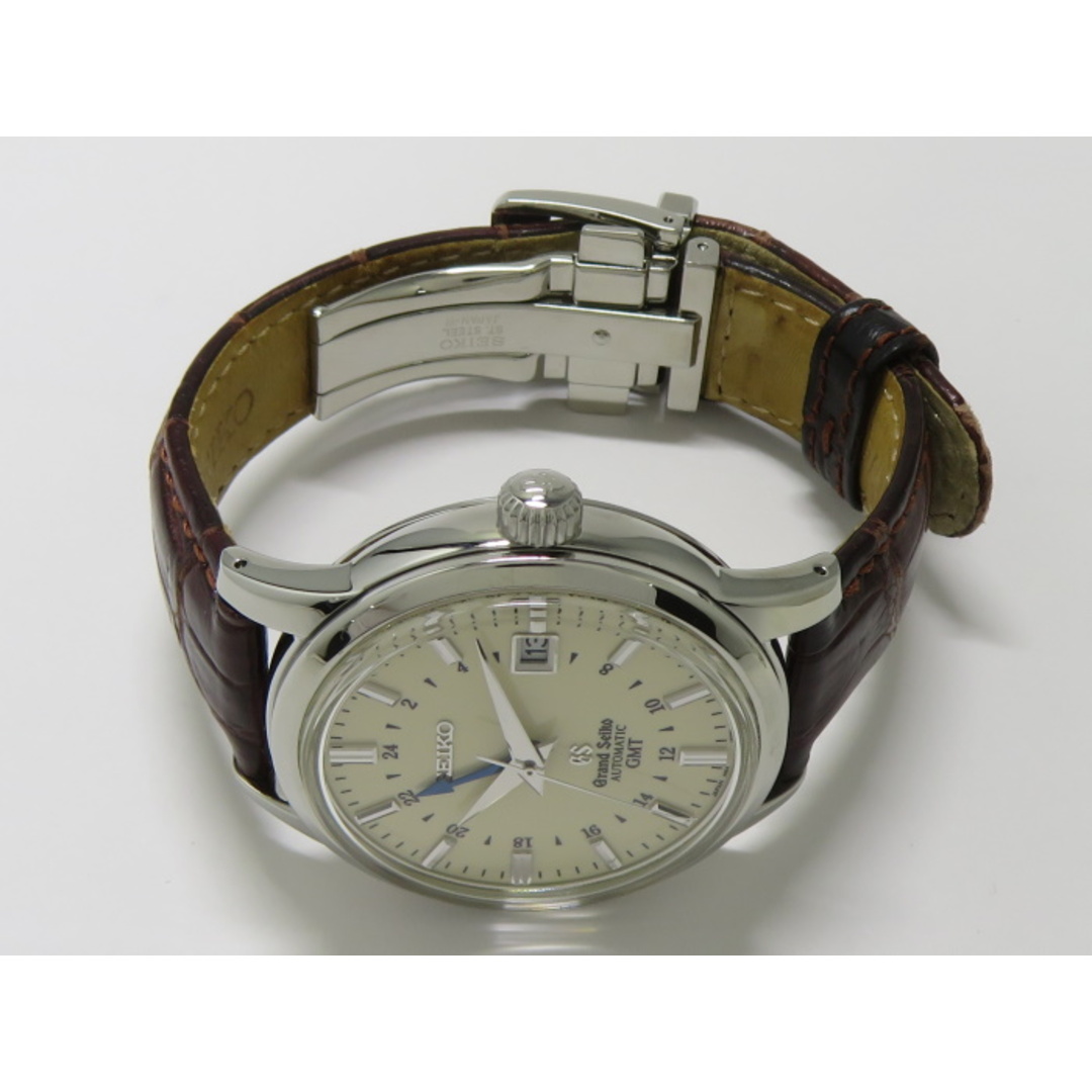 SEIKO - SEIKO グランドセイコー メカニカルGMT 自動巻き レザー SEIKO - SEIKO グランドセイコー メカニカルGMT 自動巻き レザー