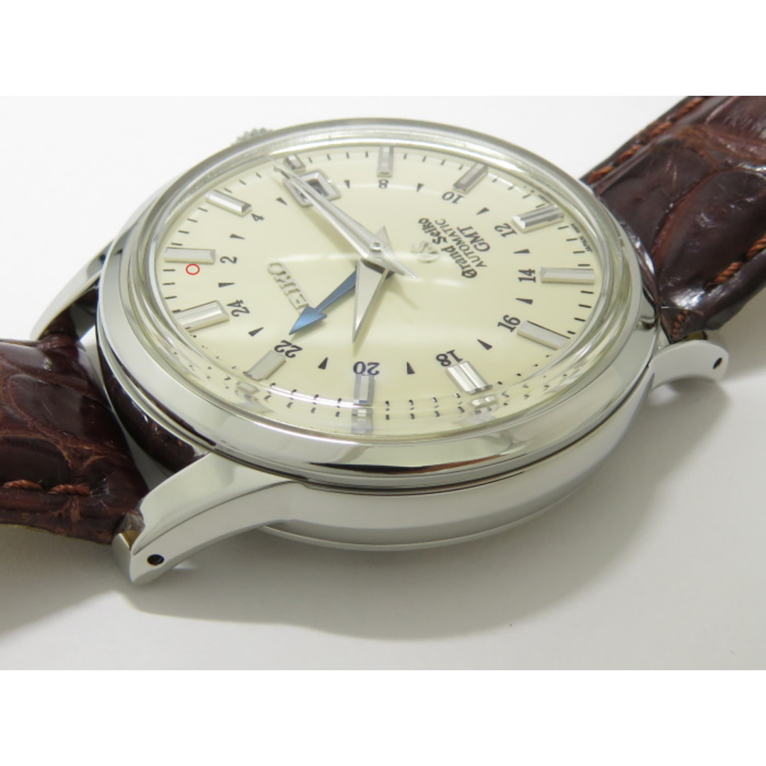 SEIKO - SEIKO グランドセイコー メカニカルGMT 自動巻き レザー SEIKO - SEIKO グランドセイコー メカニカルGMT 自動巻き レザー