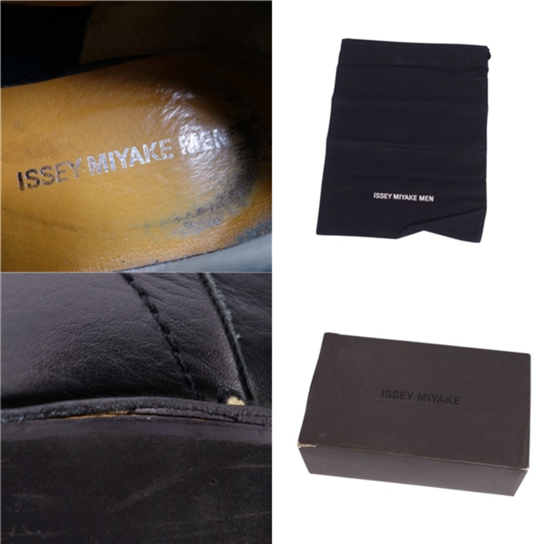 ISSEY MIYAKE - イッセイミヤケ ISSEY MIYAKE MEN レザー ISSEY MIYAKE - イッセイミヤケ ISSEY MIYAKE MEN レザー