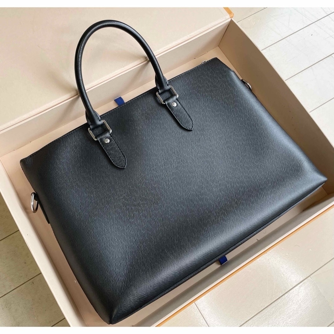 Louis Vuitton Anton Taiga ブラック ブリーフケース ビジネスバッグ Louis Vuitton Anton Taiga ブラック ブリーフケース ビジネスバッグ