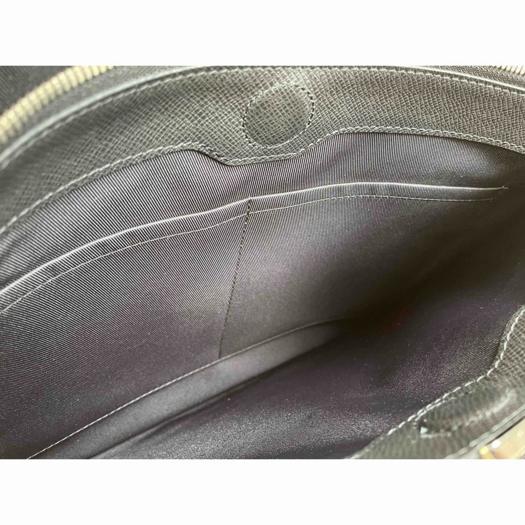 Louis Vuitton Anton Taiga ブラック ブリーフケース ビジネスバッグ Louis Vuitton Anton Taiga ブラック ブリーフケース ビジネスバッグ