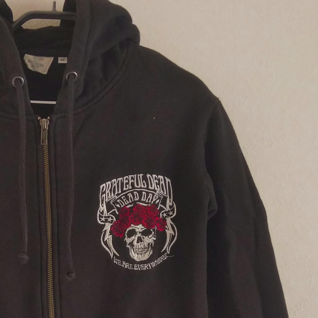 ◇30 入手困難 レア 正規品 限定品 GRATEFUL DEAD パーカー 黒の ◇30 入手困難 レア 正規品 限定品 GRATEFUL DEAD パーカー 黒の