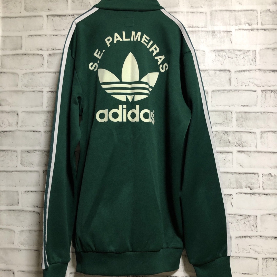 希少XL⭐️adidasトラックジャケットPALMEIRAS⚽️ビンテージ 緑 希少XL⭐️adidasトラックジャケットPALMEIRAS⚽️ビンテージ 緑