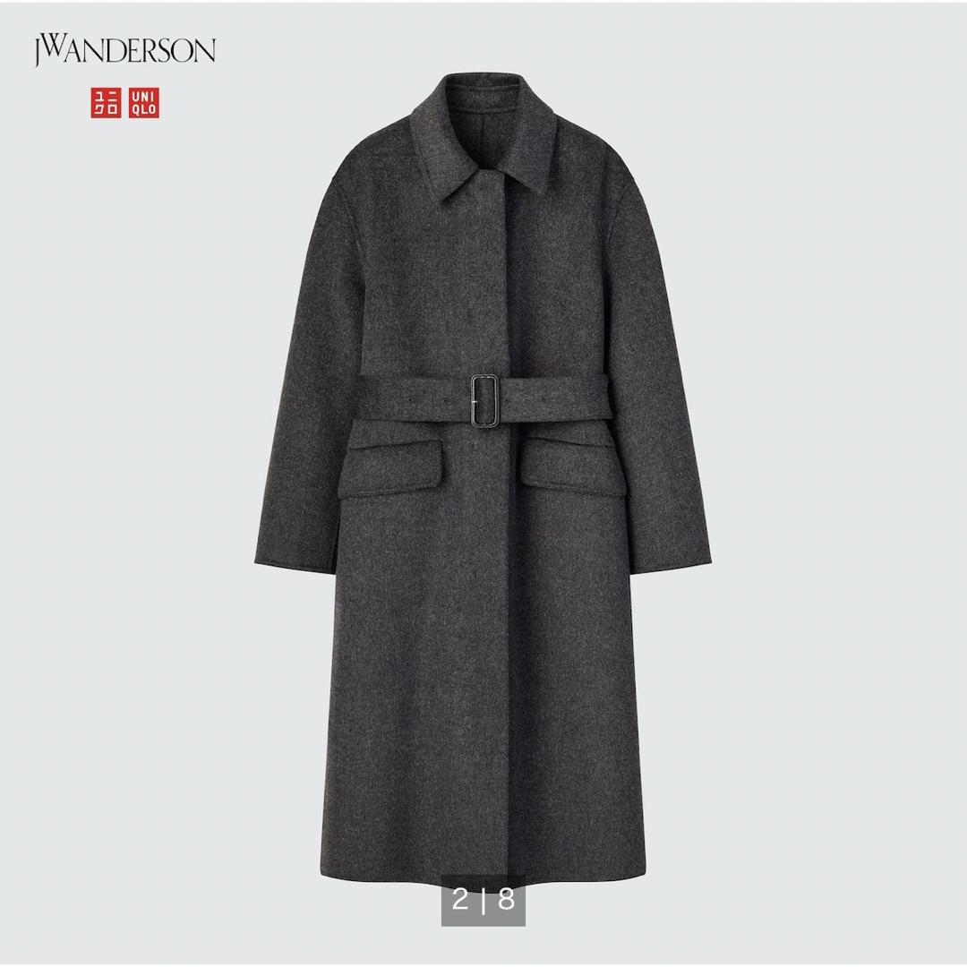 UNIQLO - UNIQLO ダブルフェイスコート JW Andersonの通販 by ぴ UNIQLO - UNIQLO ダブルフェイスコート JW Andersonの通販 by ぴ
