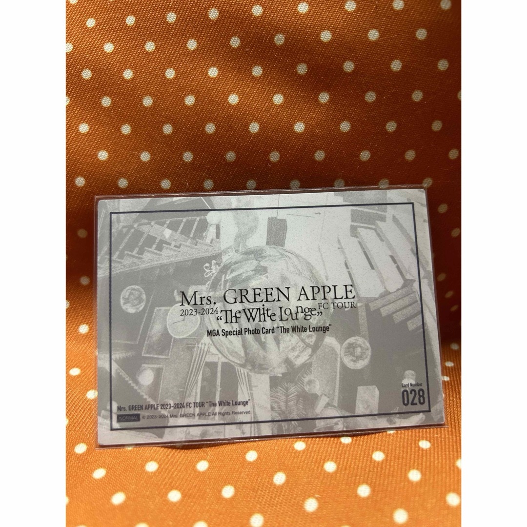 Mrs.GREEN APPLE The ともう White Lounge フォトカード Mrs.GREEN APPLE The ともう White Lounge フォトカード