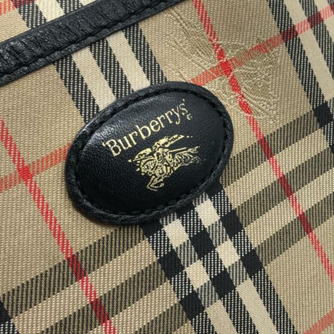 良品 Burberrys バーバリーズ ロゴ金具 ノバ チェック柄 良品 Burberrys バーバリーズ ロゴ金具 ノバ チェック柄