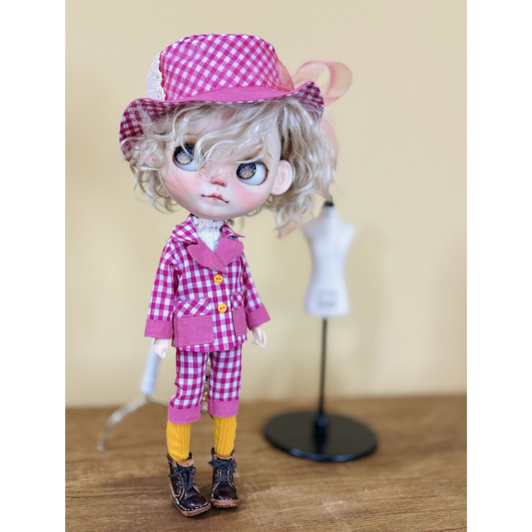 ブライス アウトフィット ジャケット パンツ 帽子 カシスピンク ブライス アウトフィット ジャケット パンツ 帽子 カシスピンク