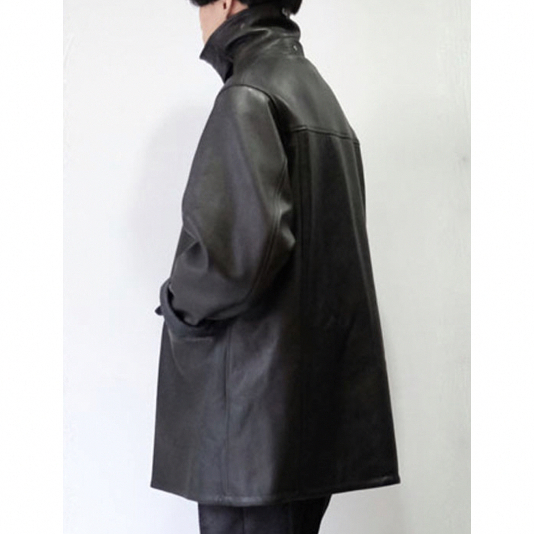 MAATEE&SONS マーティーアンドサンズ ラムレザーカーコートの MAATEE&SONS マーティーアンドサンズ ラムレザーカーコートの