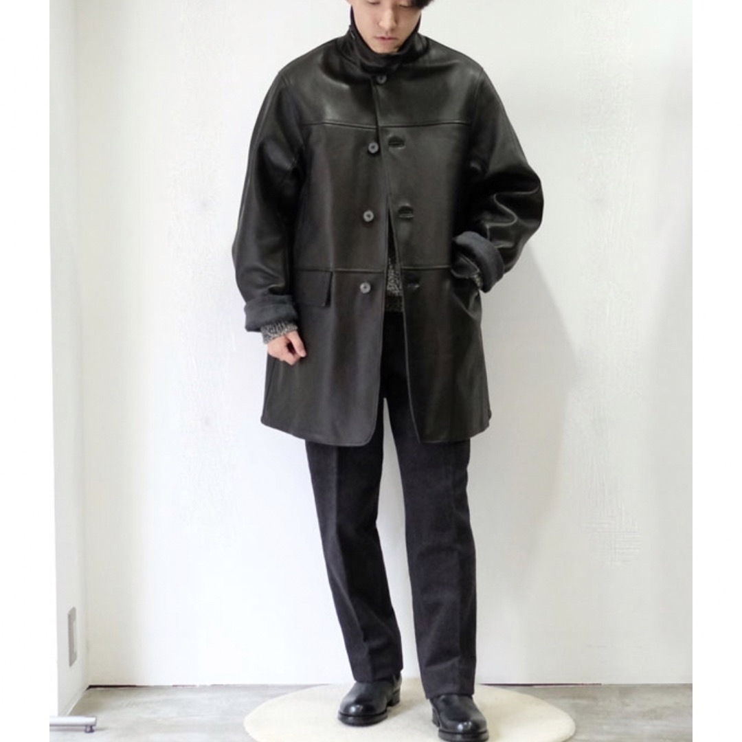 MAATEE&SONS / LAMB LEATHER CAR COAT | TIBETAN MARKET|レザー MAATEE&SONS / LAMB LEATHER CAR COAT | TIBETAN MARKET|レザー