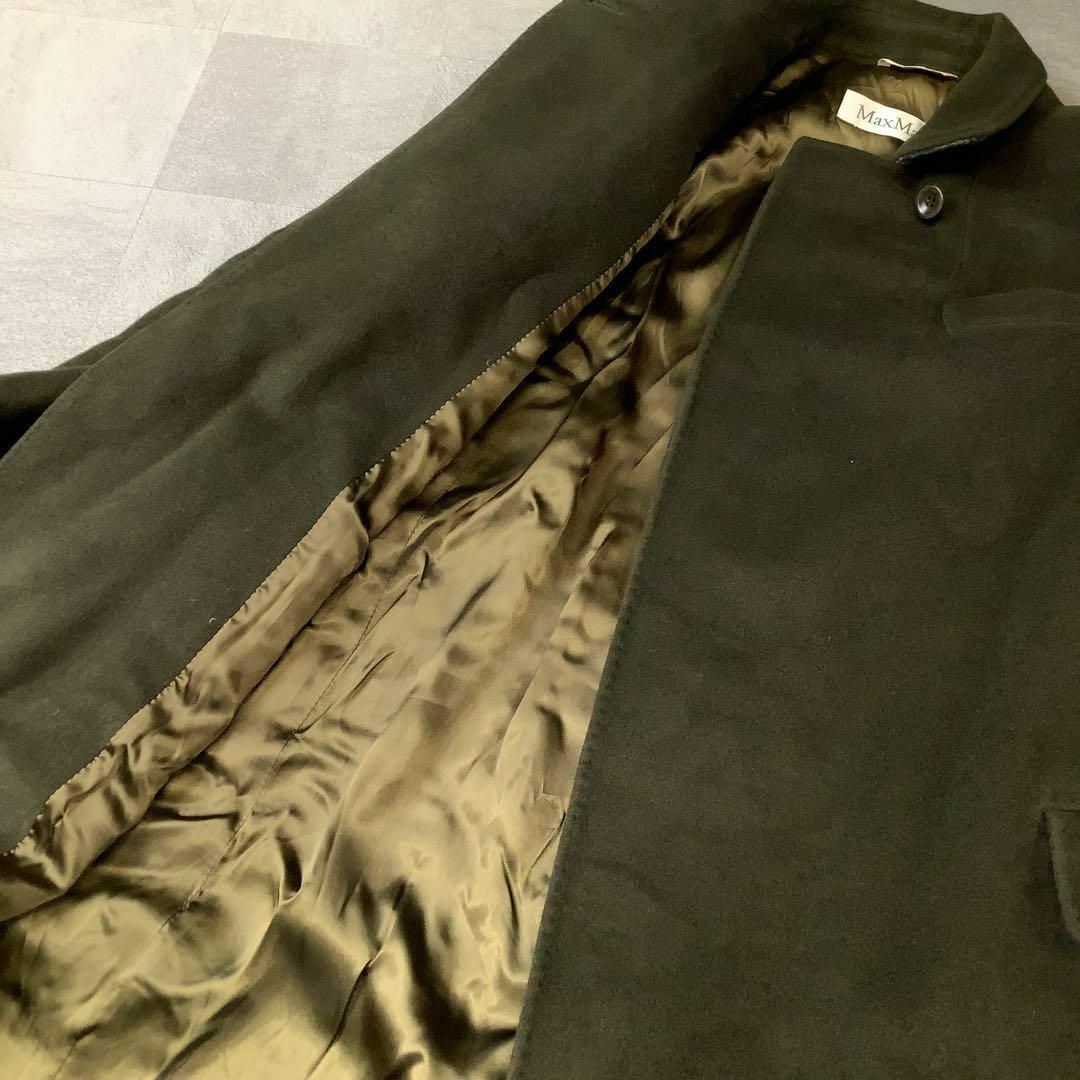 滑らかなアンゴラ混】MAX MARA 白タグ マックスマーラ ロングコート 滑らかなアンゴラ混】MAX MARA 白タグ マックスマーラ ロングコート