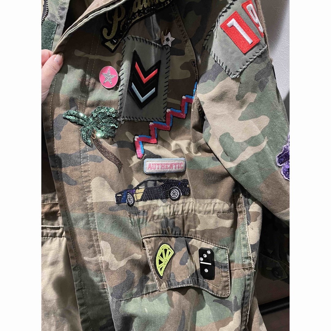 MARC JACOBS - MARC JACOBS カモフラ柄オーバーサイズジャケット MARC JACOBS - MARC JACOBS カモフラ柄オーバーサイズジャケット
