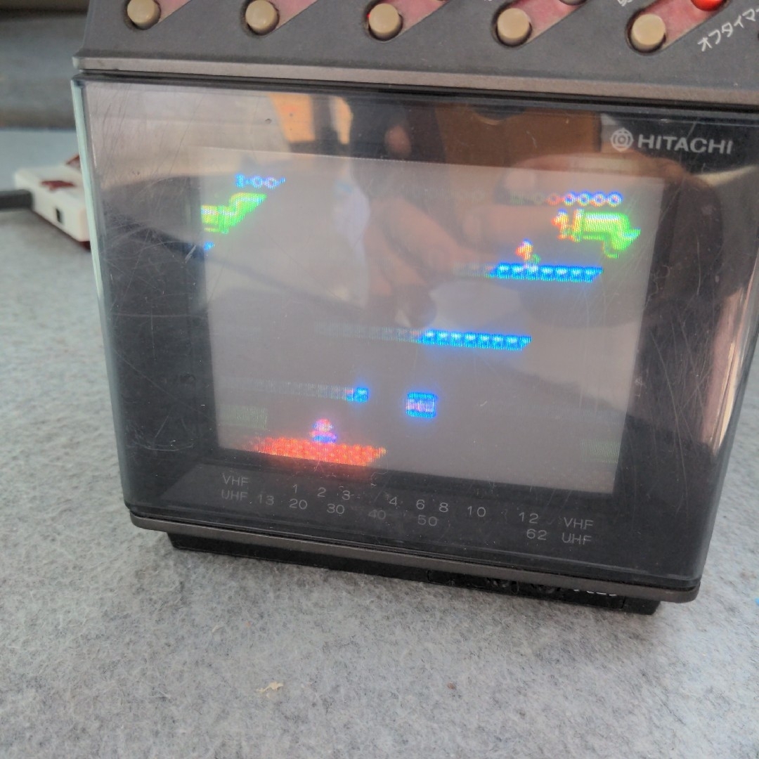 日立 - 昭和レトロ HITACHI 日立 ポータブル テレビ C6-A10の 日立 - 昭和レトロ HITACHI 日立 ポータブル テレビ C6-A10の
