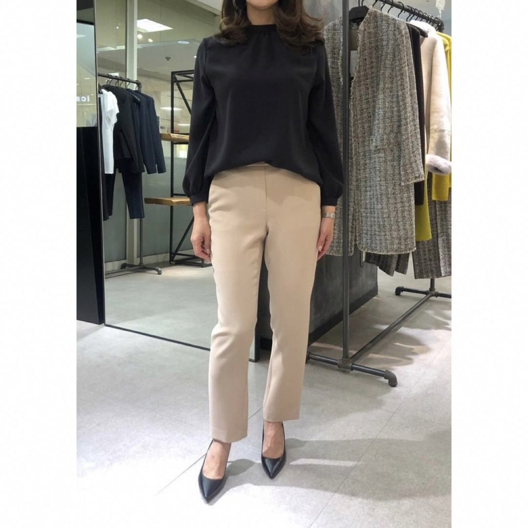 Theory - theory Classic Crepe プルオンパンツ ベージュ 0の Theory - theory Classic Crepe プルオンパンツ ベージュ 0の