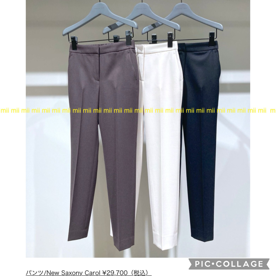 ✤2021AW セオリーリュクス SAXONY ウォッシャブル ウール パンツ✤ ✤2021AW セオリーリュクス SAXONY ウォッシャブル ウール パンツ✤