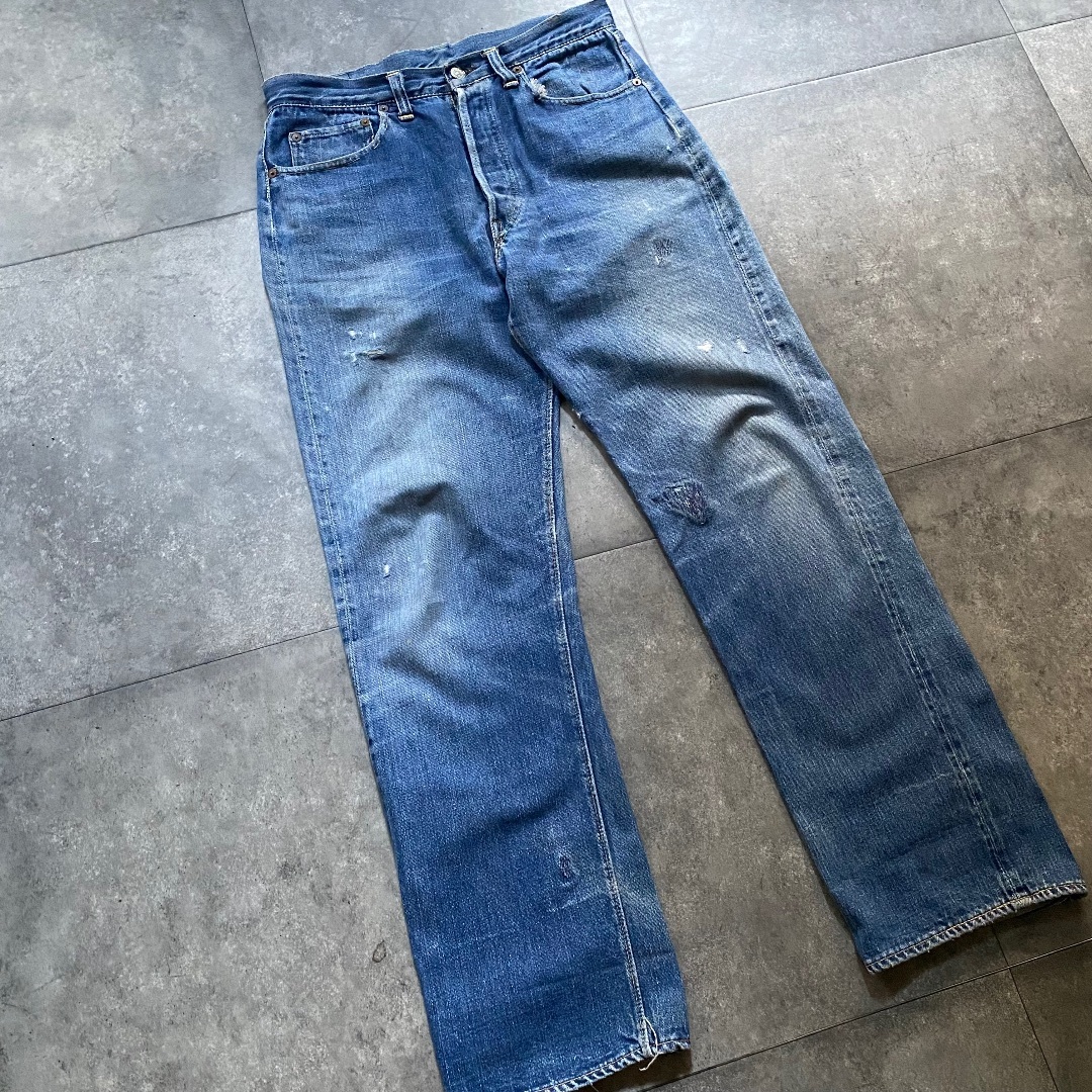 Levi's - 50s リーバイス501XX(ダブルエックス) レザーパッチ 33 Levi's - 50s リーバイス501XX(ダブルエックス) レザーパッチ 33