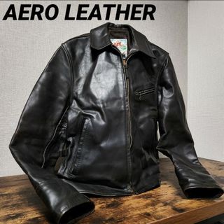エアロレザー AERO 去る LEATHER A-2フライトジャケット 18775p エアロレザー AERO 去る LEATHER A-2フライトジャケット 18775p
